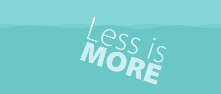 Why less is more in the realm of UX and UI design | Kutung